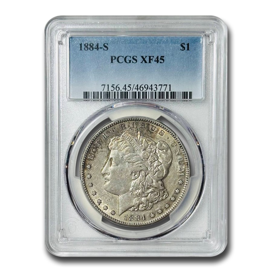 1884 S Morgan Silver Dollar Value - APMEX